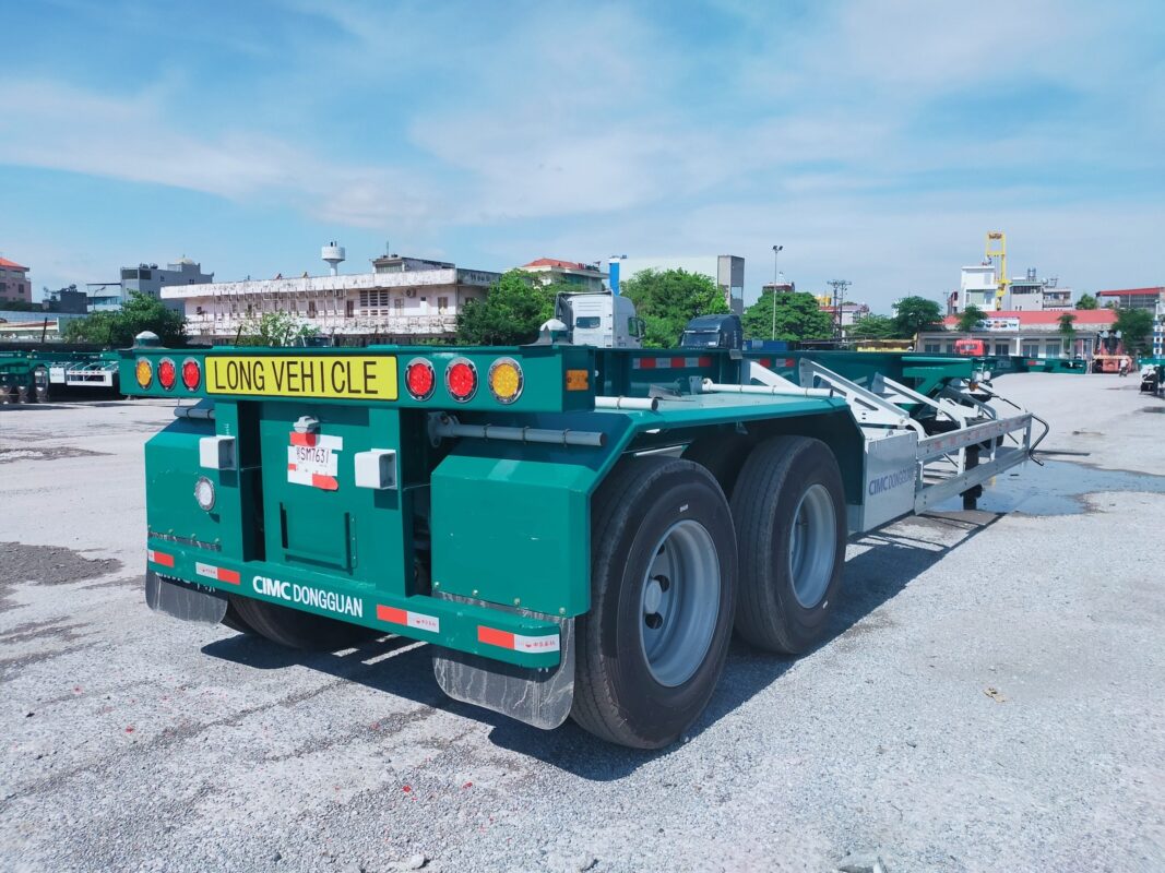 Mooc Xương 2 Trục 40 Feet CIMC - Xe tải thùng